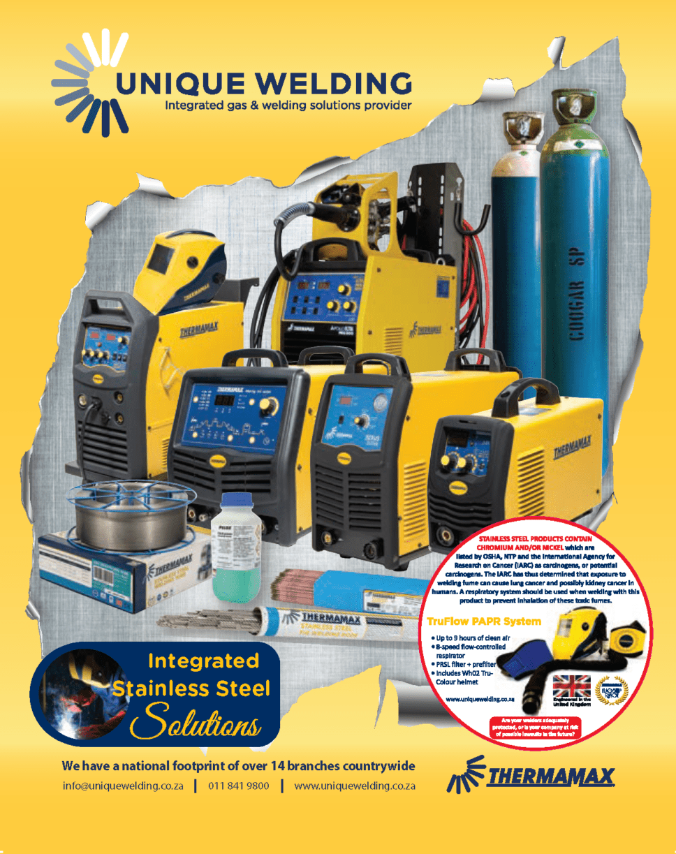 Unique Welding Advert : SASSDA